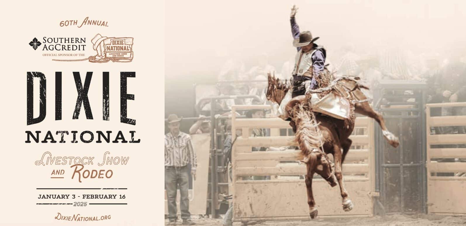 60th Annual Dixie National Livestock Show + Rodeo! | Downtown Jackson ...